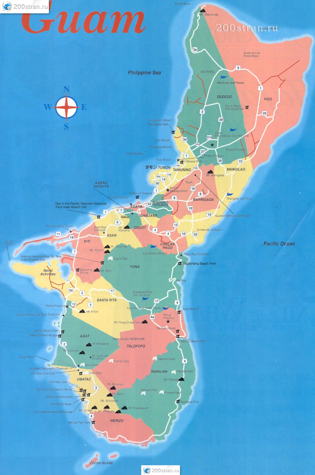  Map Of Guam